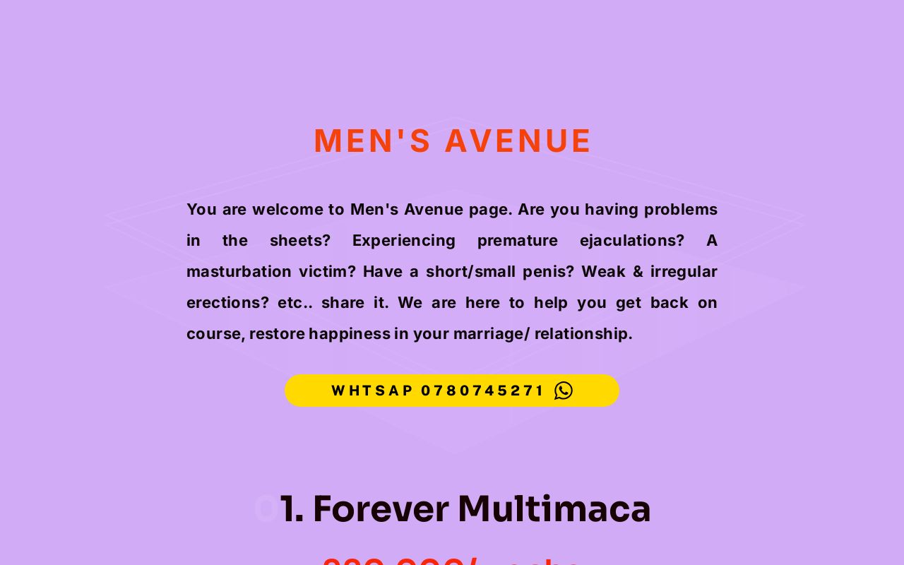 MENS AVEVENUE UG